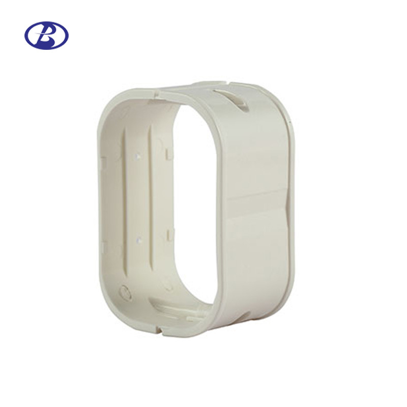 150mm White PVC Decorative Duct Kits Split Air Conditioner Pipe Cover ...